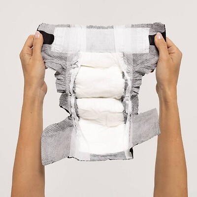 DYPER Charcoal Enhanced Disposable Diapers - Size 6 - 32ct | eBay