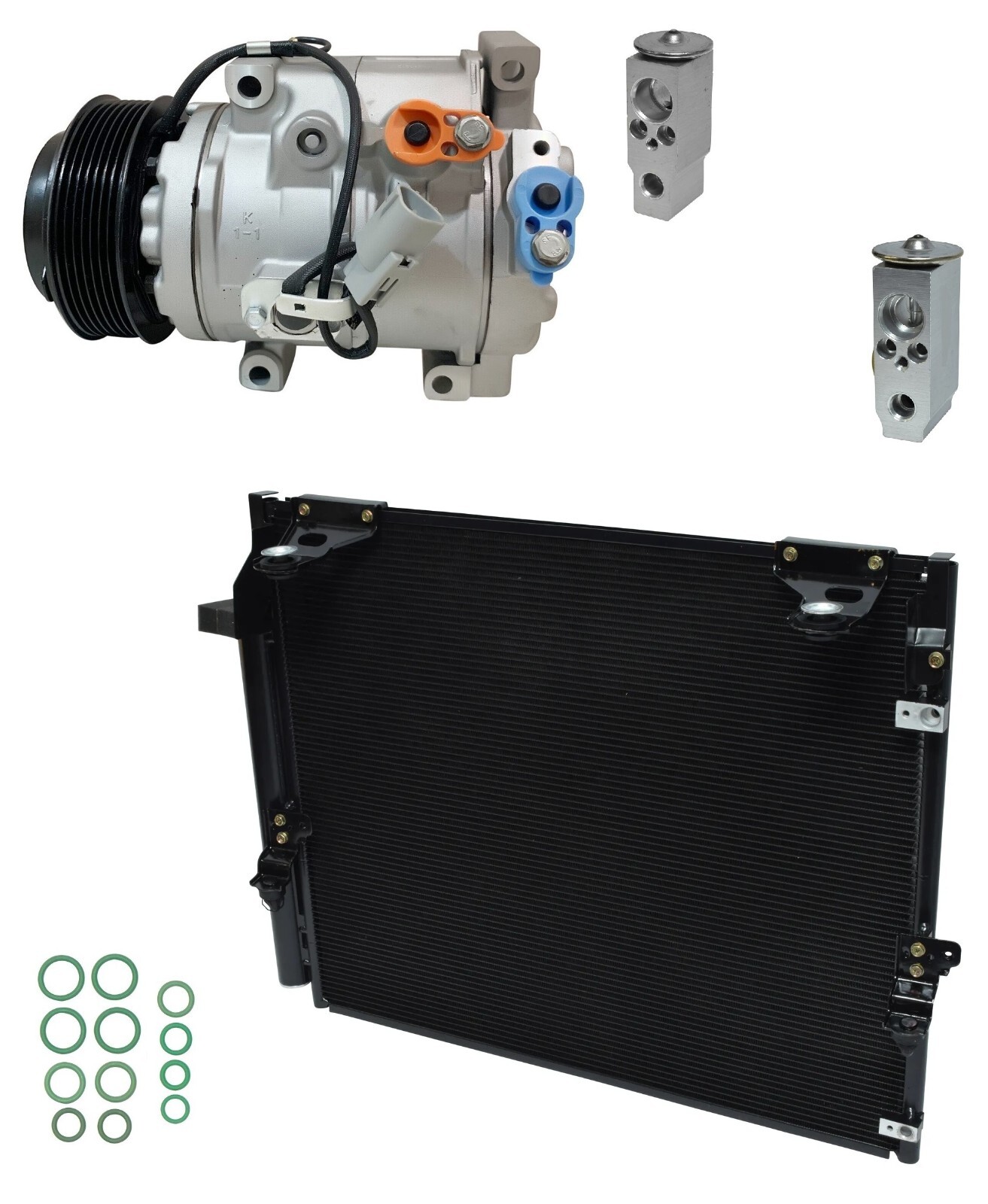 BRAND NEW RYC AC Compressor Kit W/ Condenser EB00A-N Fits Lexus LX570 5 ...
