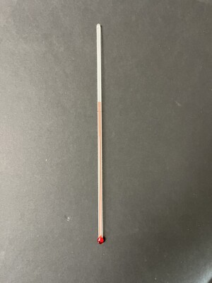 Replacement 12” Thermometer Tube for Soda / Gas/ Oil Therms (Tube only ...