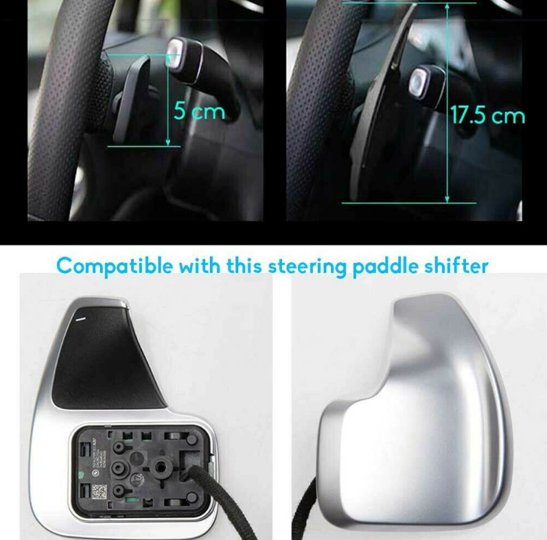 Steering Wheel Paddle Shifter For BMW 1/2/3/4/5/6 Series X1 X3 X4 X5 X6 ...