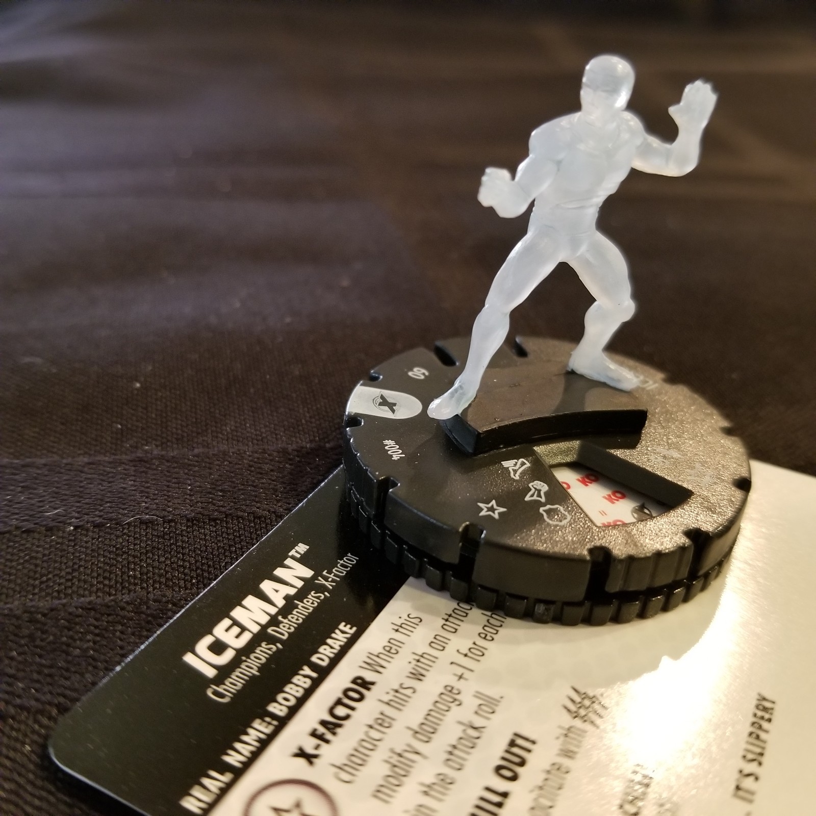 ICEMAN - 004 Common - X-Men Xavier's School Heroclix Set #4 | eBay