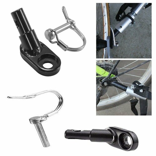 2x bicycle trailer hitch with locking pin stroller hitch adapter | eBay