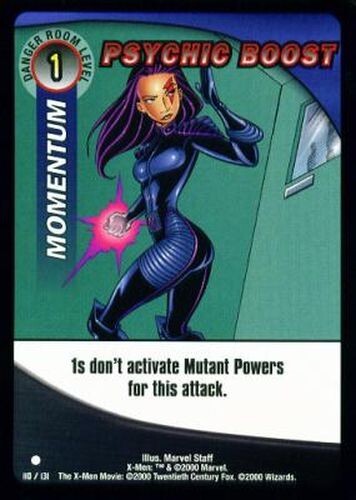 Psychic Boost #110 / Base ENG X-Men CCG | eBay