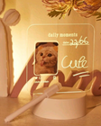 Personalized LED Night Light Creative Note Board with photo space | eBay