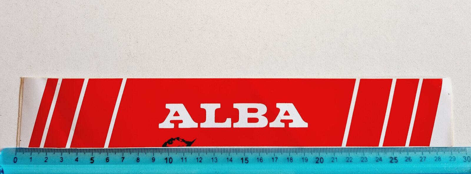 Adhesive Alba Sticker Autocollant Vintage 80s Original | eBay