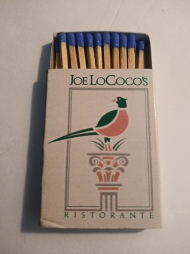 Vintage Wooden Matches From Joe LoCoco's Ristorante Greenbrae ...