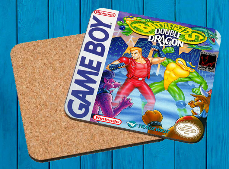 Battletoads Double Dragon Nintendo Game Boy Untersetzer Holz Wooden ...