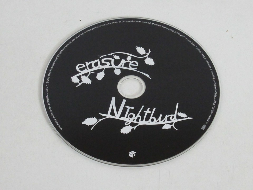 Erasure / Nightbird (Silencieux Cdstumm 0724387557505) CD Album | eBay