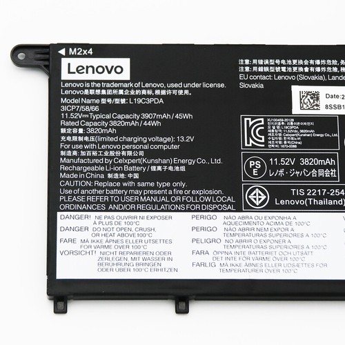 Original L19C3PDA Battery For Lenovo L19C3PDA L19L3PDA L19D3PDA 11.52V ...