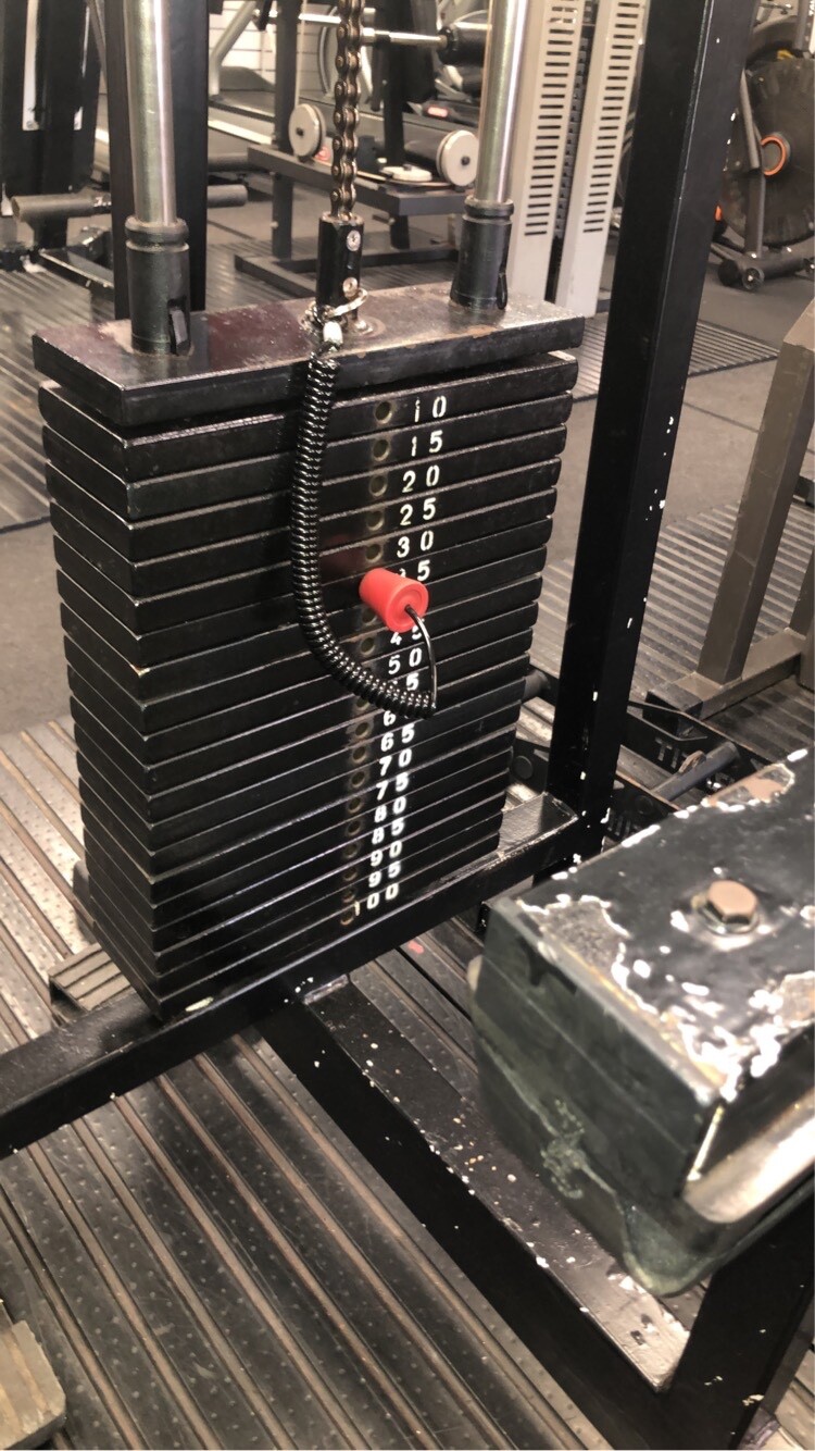 Panatta lat pull down chain driven machine. Good working condition ...