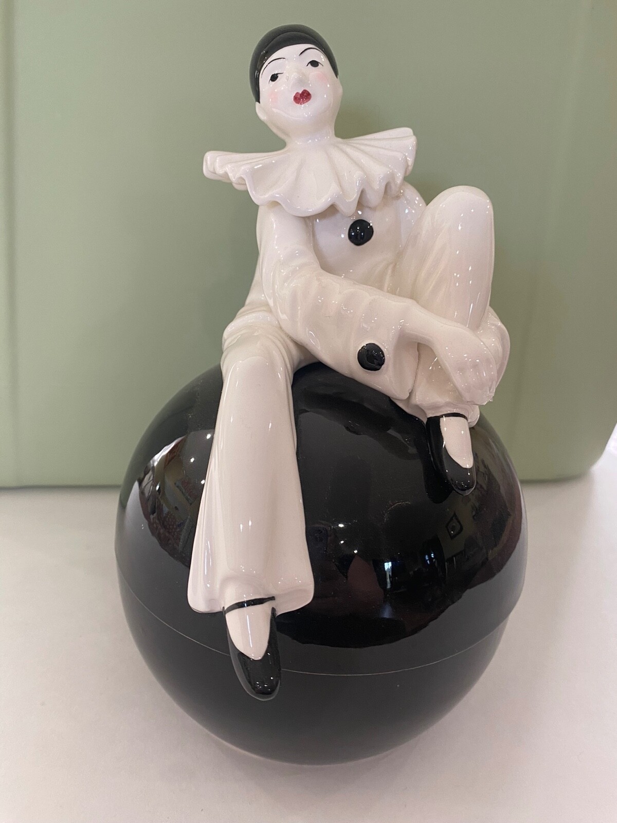 Scarce Vintage Taste Setter By Sigma Art Deco Pierrot Mime Clown ...