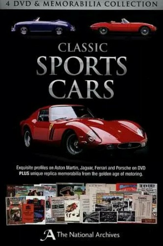 Classic Sports Cars Memorabilia Set (DVD, 2012, 4-Disc Set) for sale ...