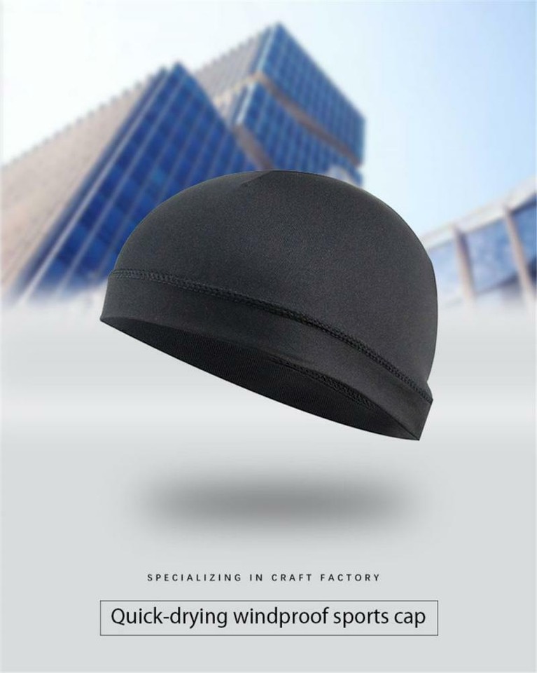 Sweat Wicking Cooling flag Dome Skull Cap Helmet Liner Sport Beanie ...