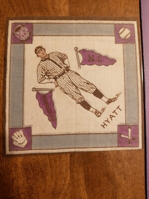 1914 B18 Blanket - Ham Hyatt Pittsburgh Purple Pennants | eBay