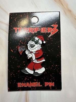 Terrifier 3 Santa Art The Clown Enamel Pin Hot Topic Exclusive | eBay