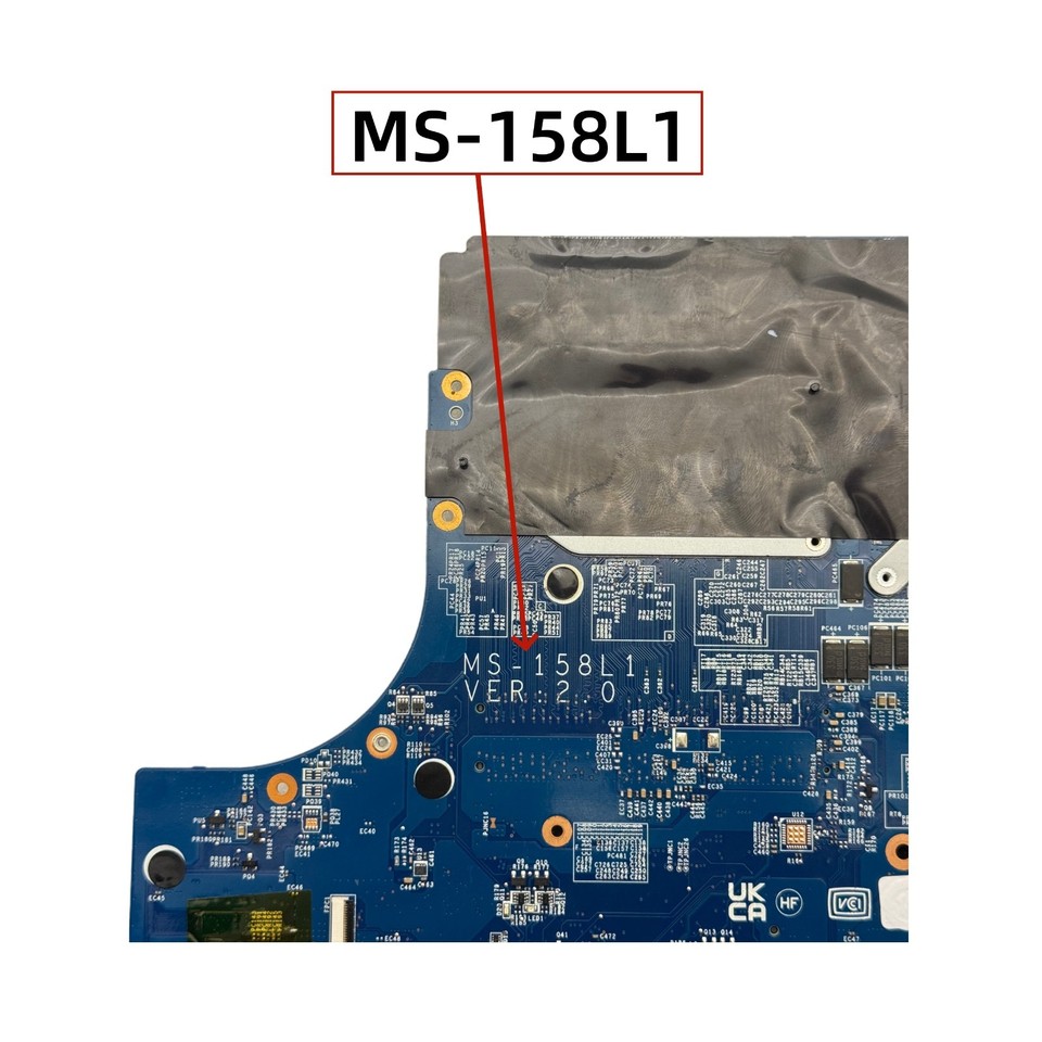 OEM MSI MS-158L1 Alpha 15 B5EEK Motherboard R5-5600H R7-5800H CPU ...