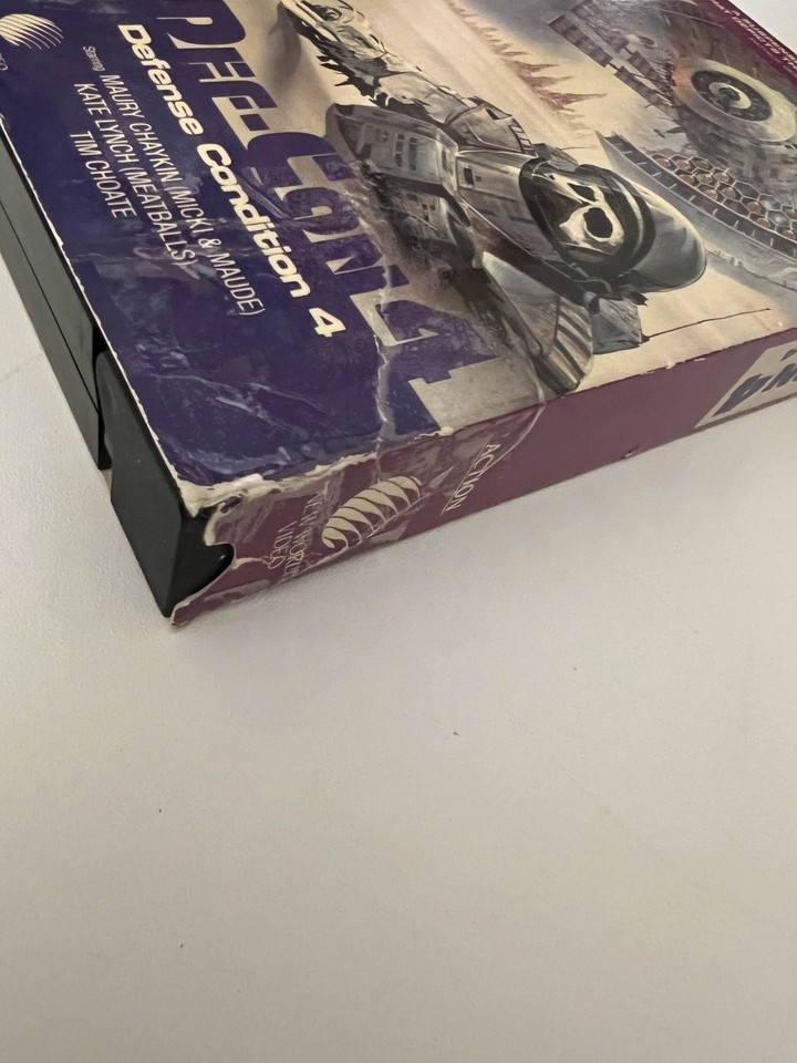 Def-Con 4 VHS Tape Movie New World Video Defense Condition 4 Horror Sci ...