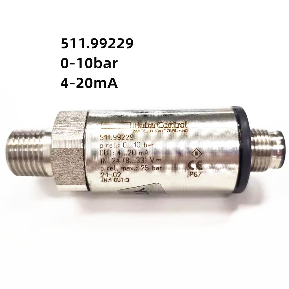 1pcs Huba Control Pressure Sensor Transmitter 511.99229 0-10bar 4-20MA ...
