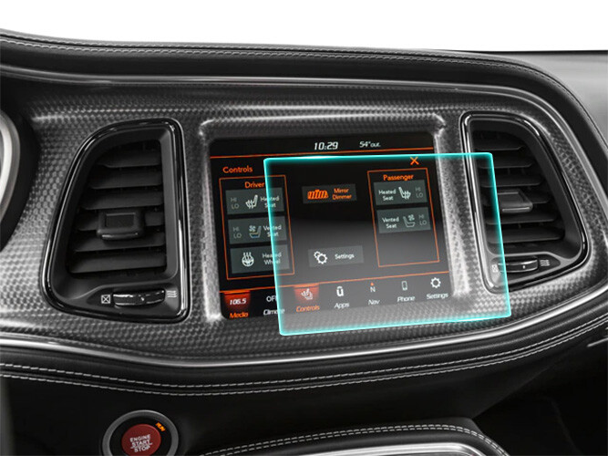 Crystal Clear Screen Protector 2022 Dodge Challenger 8.4in Vehicle ...