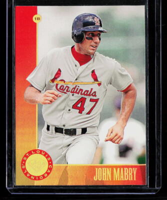 John Mabry 1996 Leaf Press Proofs Gold St. Louis Cardinals #197 | eBay