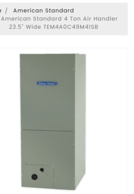 American Standard Silver - PSC Air Handler 1.5 Ton TEM4A0B18S21SB | eBay
