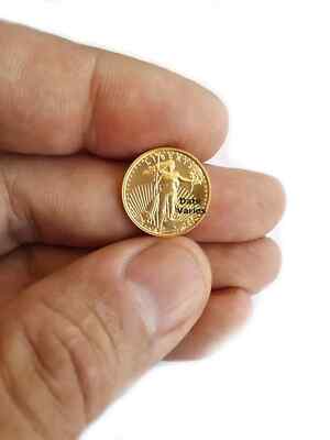 Genuine 1/10 Oz American Lady Liberty Eagle Gold Coin Comes With ...
