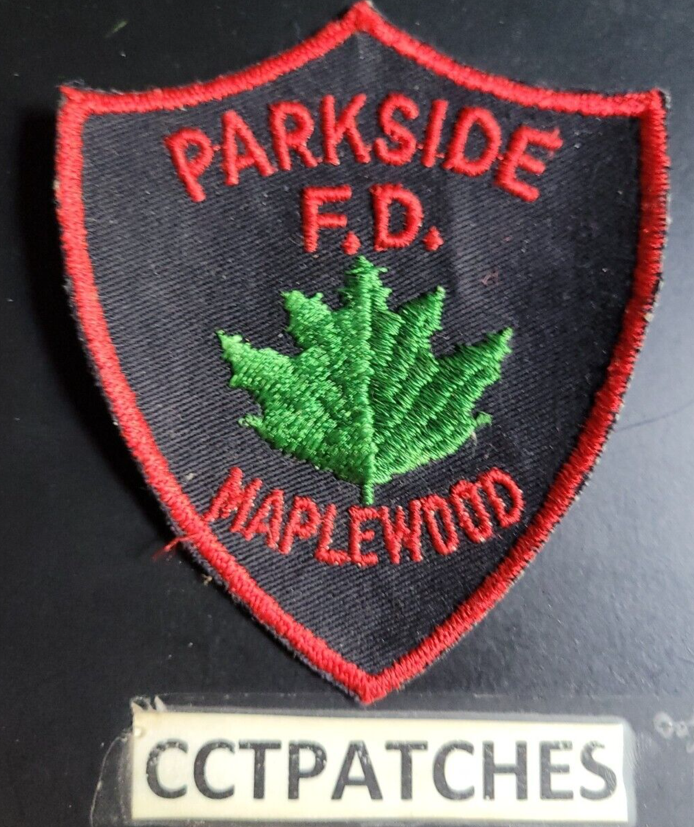 MAPLEWOOD, MINNESOTA PARKSIDE FIRE DEPARTMENT PATCH MN | eBay
