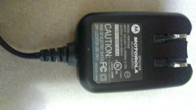GENUINE MOTOROLA AC POWER SUPPLY WALL PLUG ADAPTER CHARGER SPN5185B ...