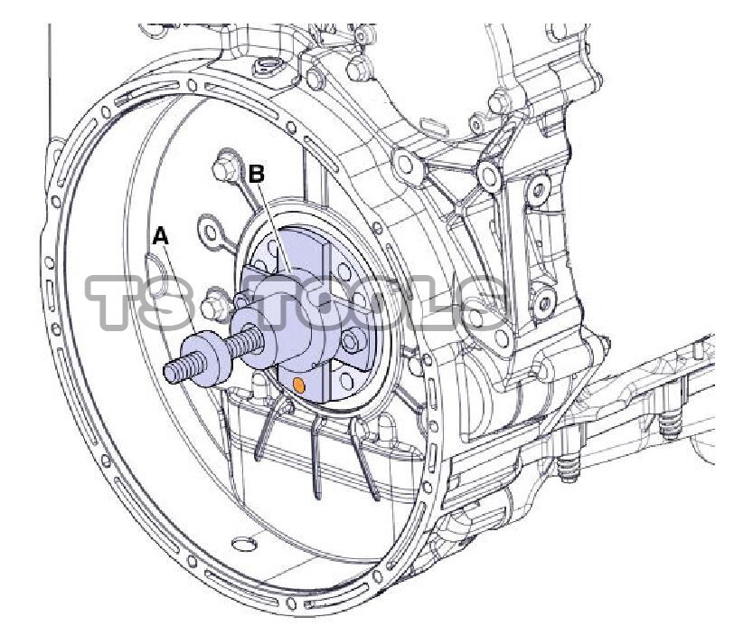 FITS VOLVO D12 D13 REAR CRANKSHAFT SEAL INSTALLER TOOL alt 9990166 ...