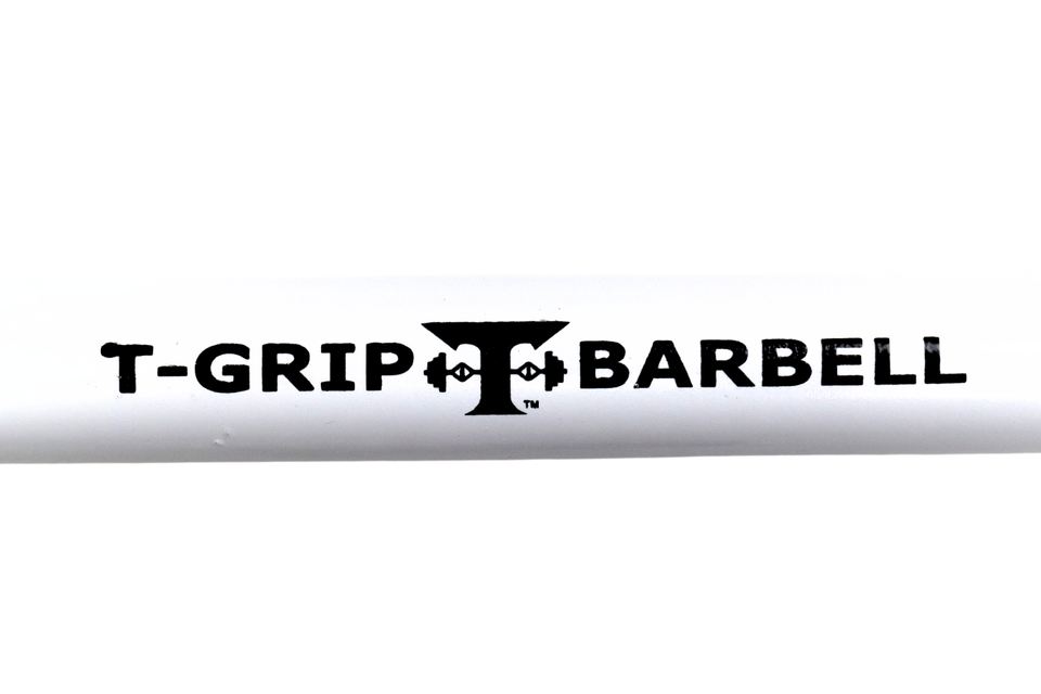 T-Grip Barbell Club Strength Lite Bar with Parallel and Angled Grip ...