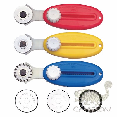 NT Cutter Retractable Blade Rotary Wave Perforation Cutter RO-2P WA-2P ...