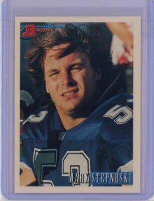 MARK STEPNOSKI 1993 Bowman #117 Pitt Cowboys | eBay