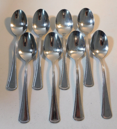 ONEIDA ONEIDACRAFT NEEDLEPOINT BEADED ARTISTRY SET OF 8 OVAL SOUP ...