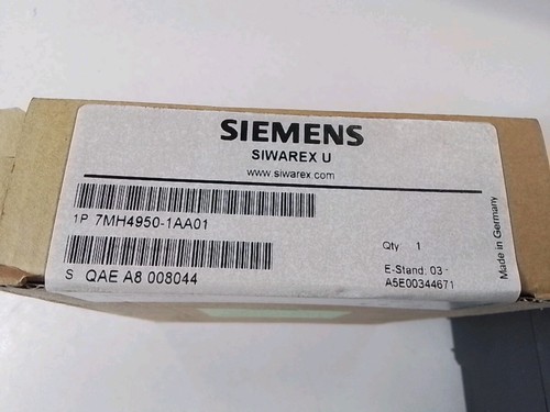 Siemens 7MH4950-1AA01 Siwarex U Weighing Module | eBay