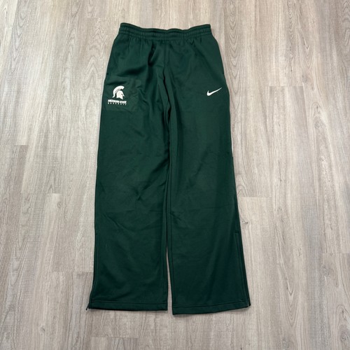 Nike Elite Michigan State Spartans Sweatpants Men's Large Green ...