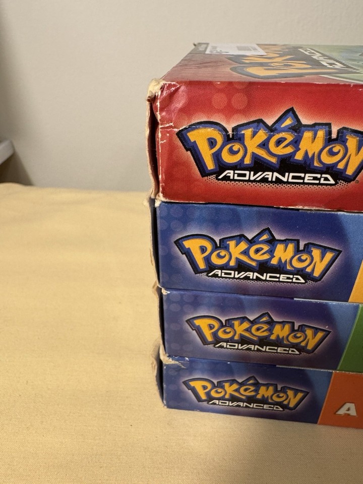 Pokemon Advanced VHS Volume 1-4 A Ruin With A View, Tree’s A Crowd, A ...