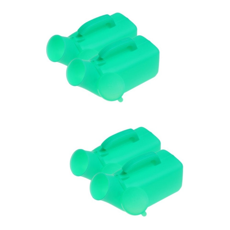 2 Pack Male Urinal Portable Urine Bottles for Men with Spill Proof Mens ...