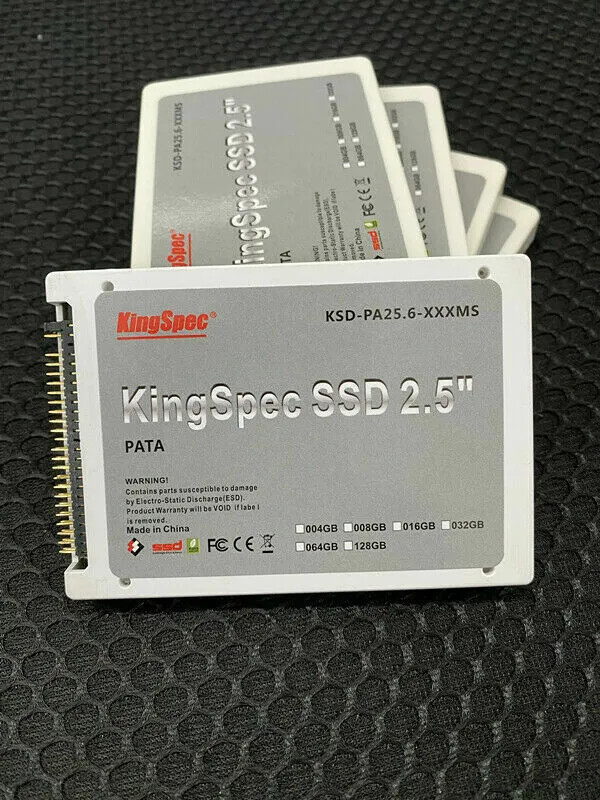 256GB KingSpec 2.5-inch PATA/IDE SSD (MLC Flash) SM2236 Controller | eBay