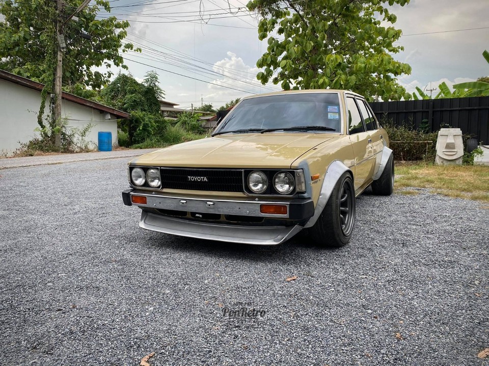 V2 Front Lip Spoiler Chin Spoiler metal for KE70 Twin headlight / Pon ...