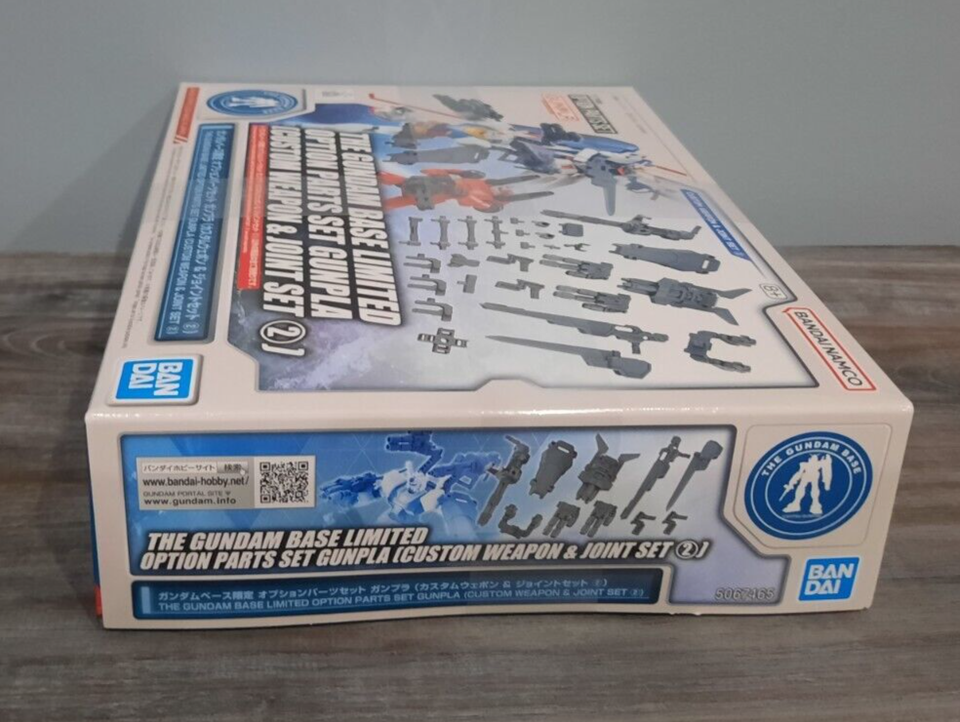 Gundam Base Limited Option Parts Set Gunpla (Custom Weapon & Joint Set ...