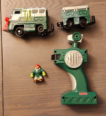 GeoTrax Green Alpine Will Christmas Engine Remote Control Train Snow ...