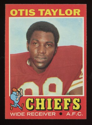 1971 TOPPS FOOTBALL #139 OTIS TAYLOR **SUPER SHARP VENDING CARD** | eBay