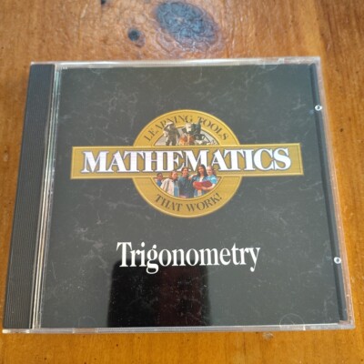 Mathematics Learning Tools That Work! Trigonometry PC CD-ROM | eBay