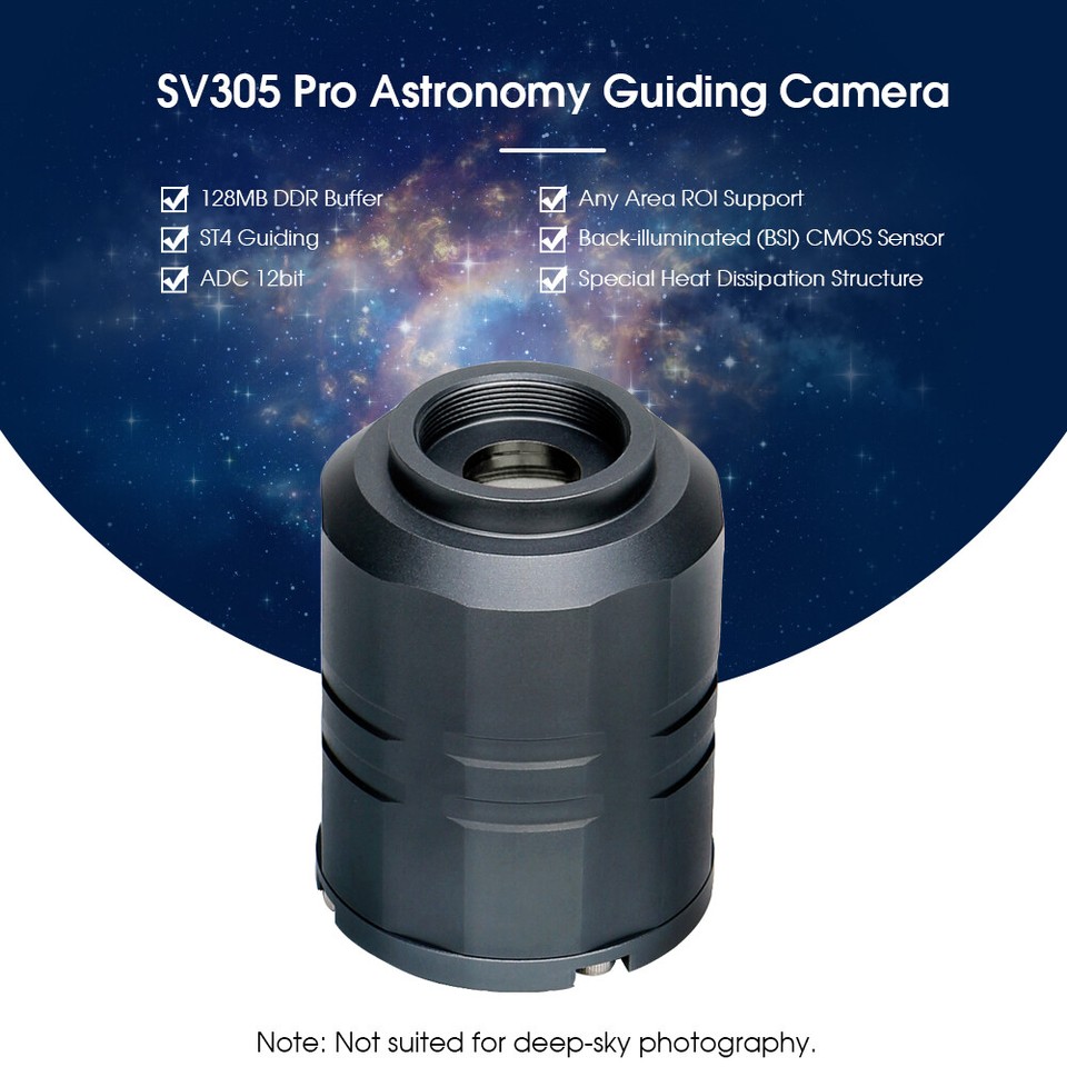 SVBONY SV305Pro Planetary Camera CMOS Astronomy Camera Guiding Camera ...