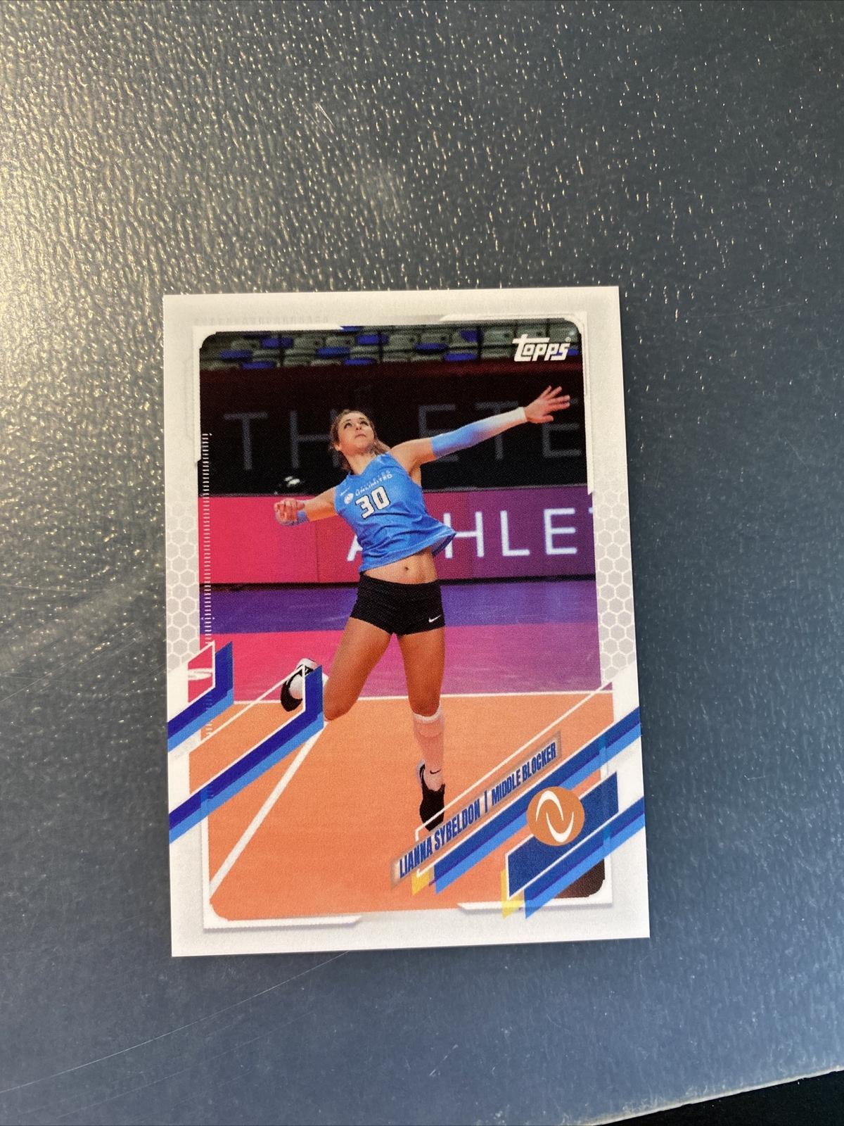 2021 Topps On Demand Athletes Unlimited VOLLEYBALL card LIANNA SYBELDON ...