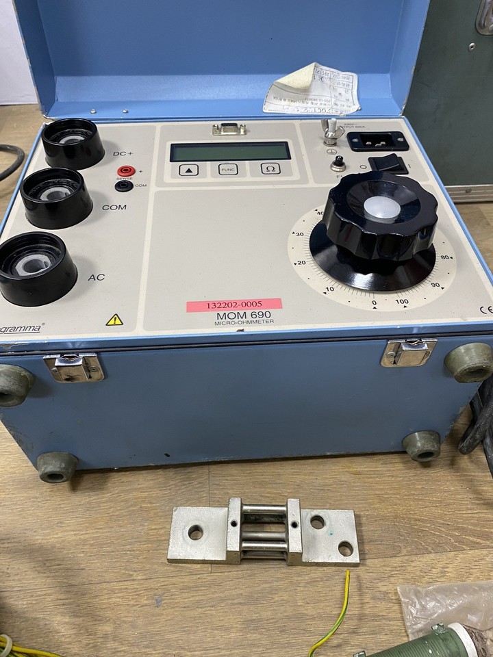 PROGRAMMA Micro-ohmmeter MOM 690 with Accessories and case MOM690 | eBay
