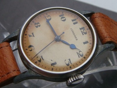 Longines RAF c1940 pilots/navigators vintage watch serviced ex patina ...