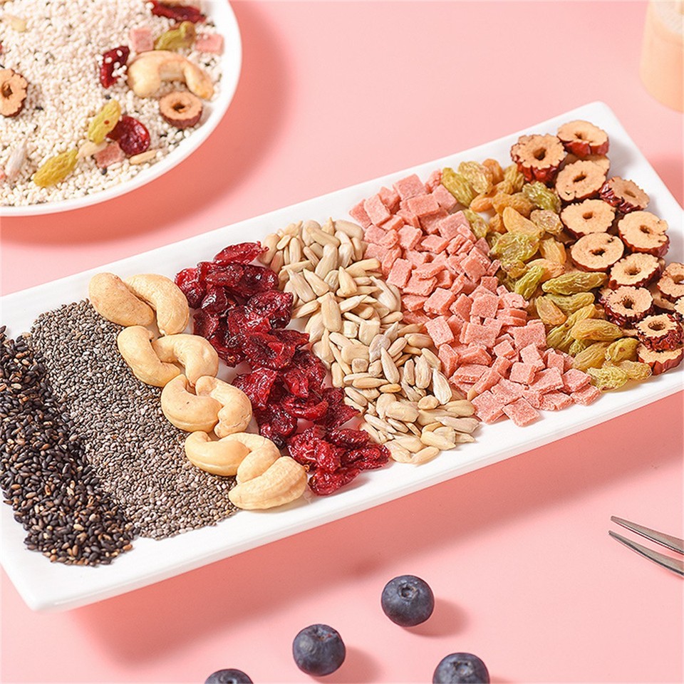 Chia Nut Lotus Root Starch Soup Canned Instant Nut Lotus Root Powder ...