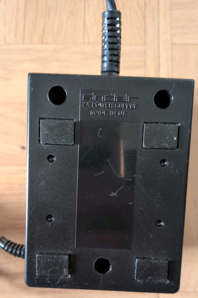 Sinclair ZX Power Supply Original 220v AC 50Hz 9V Euro 1200 ...