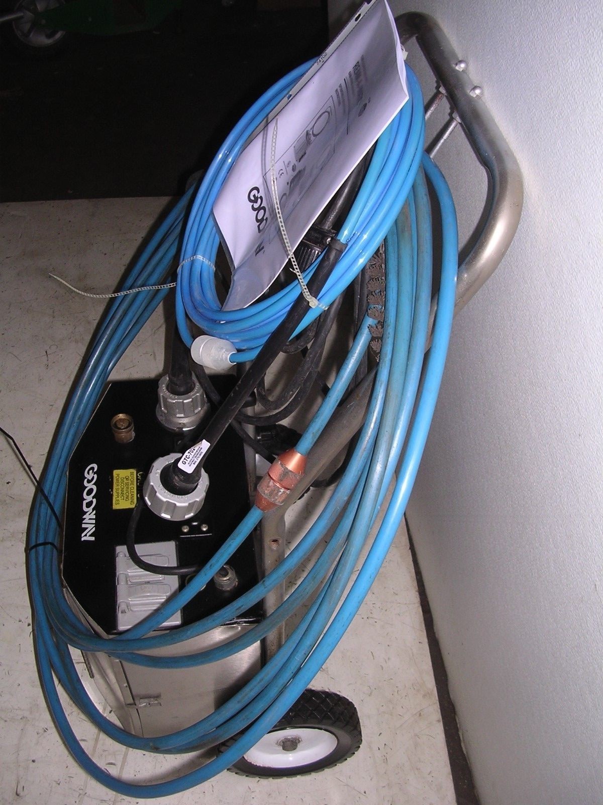 GOODWAY REAM-A-MATIC RAM-4 CHILLER TUBE CLEANER EX COND! 2 SHAFTS & 10 ...